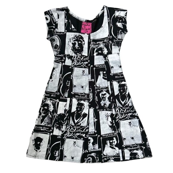 Peach Berserk | Dresses | Y2k Vintage Political Philosopher Screenprint ...